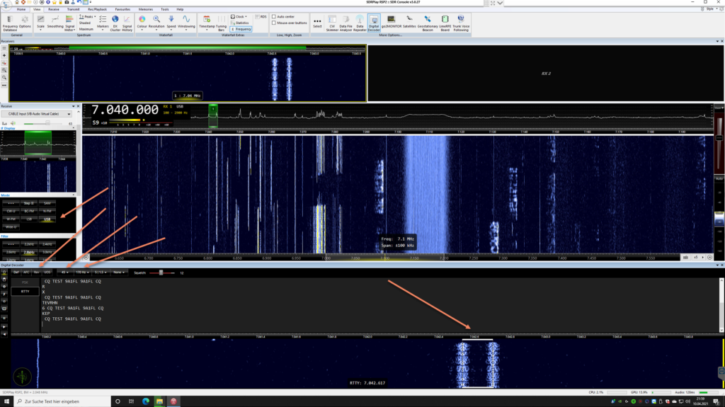 SDRConsole - Digital Decoder (PSK / RTTY) - Amateur Radio Blog